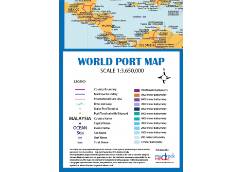 World Port Map